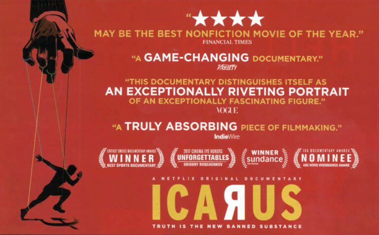 Recensione ICARUS (Documentario Netflix 2017) - Virtua Salute
